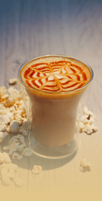 Popcorn Cold Coffee Frappé - Monin